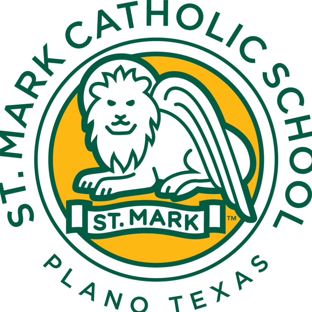 St.Mark Logo - Catholic Schools in the Diocese of Dallas